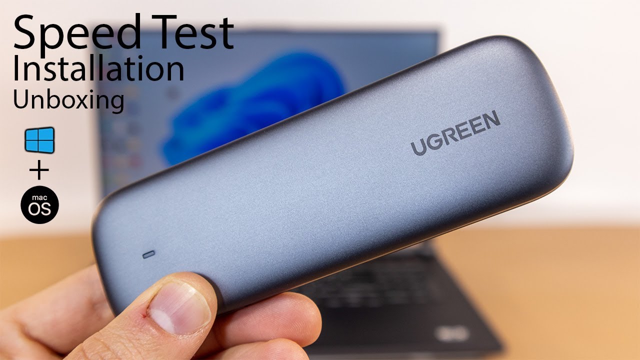 UGREEN M.2 NVMe SSD Enclosure USB C 3.1 - Unboxing – Installation ...