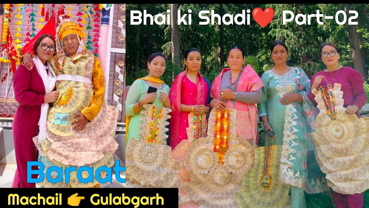 Buddhist Traditional Baraat Rituals🌺Machail to Gulabgarh ️Part-02 ...
