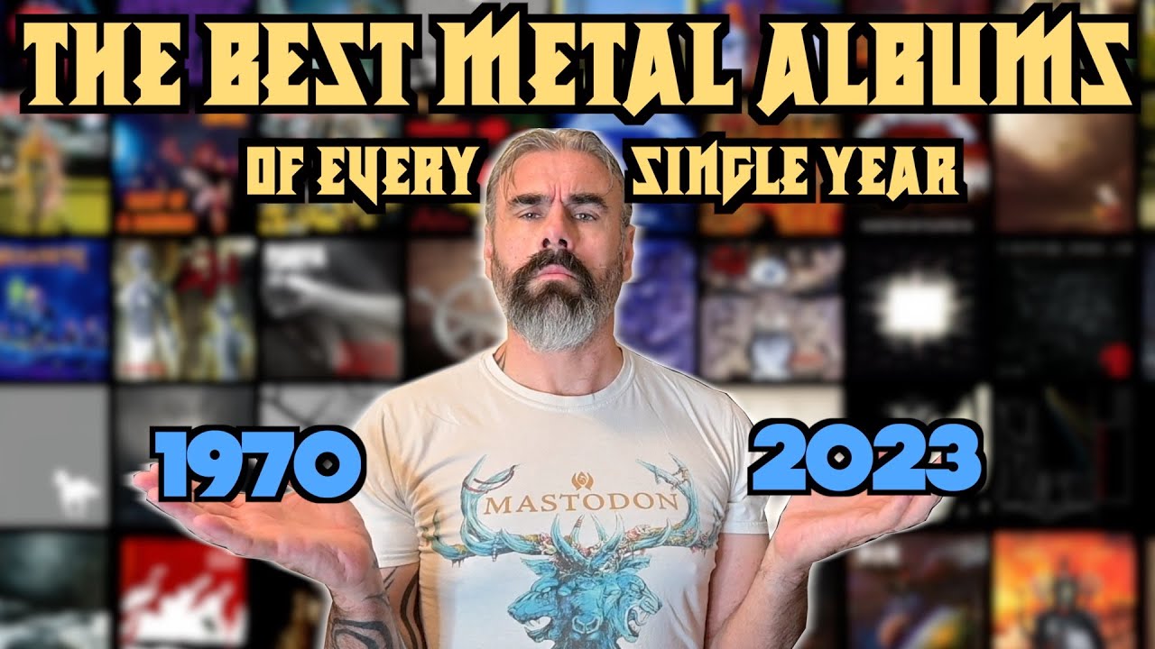 The Best Metal Album of EVERY SINGLE YEAR! | Part 1 | 1970 - 1999 - YouTube