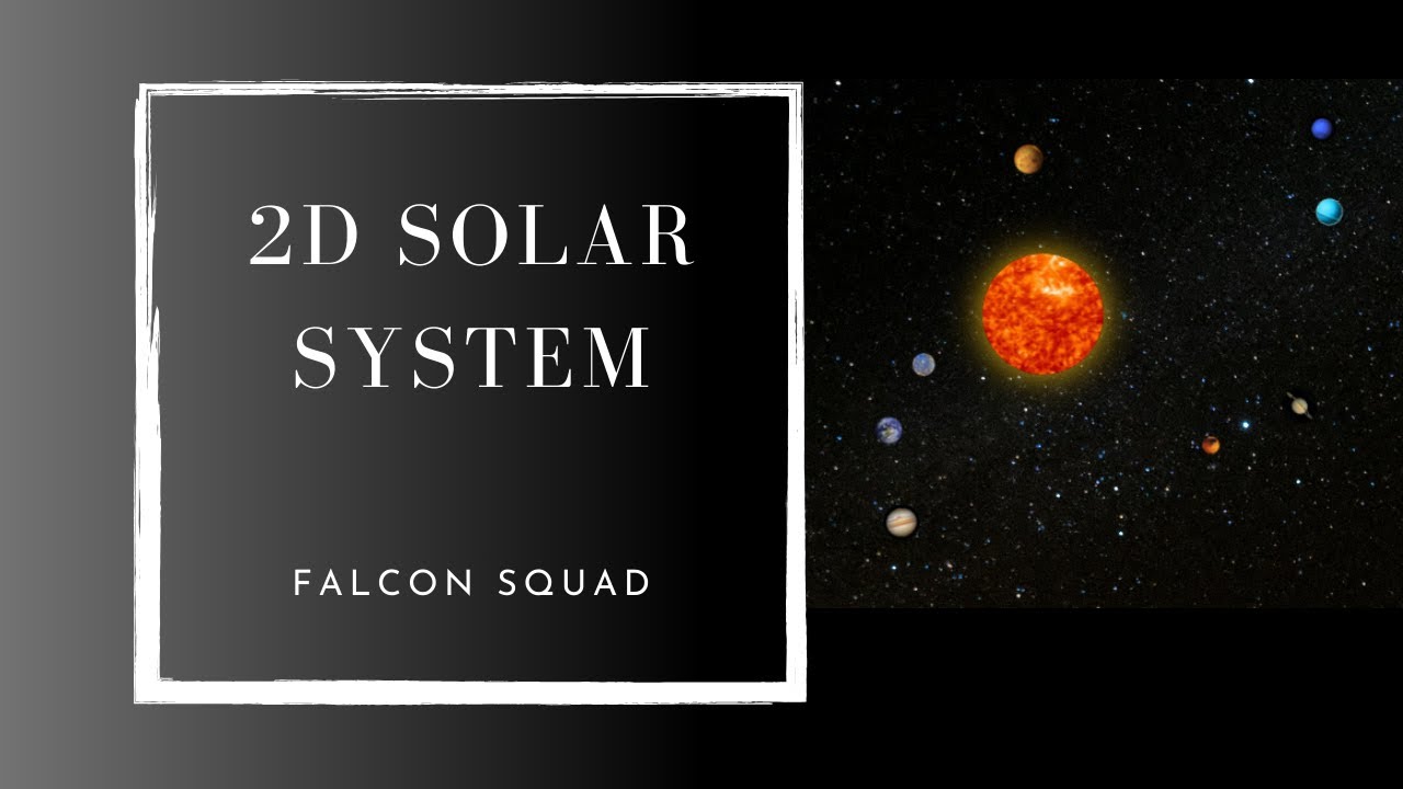 2d Solar System Using Html And Css Only Youtube