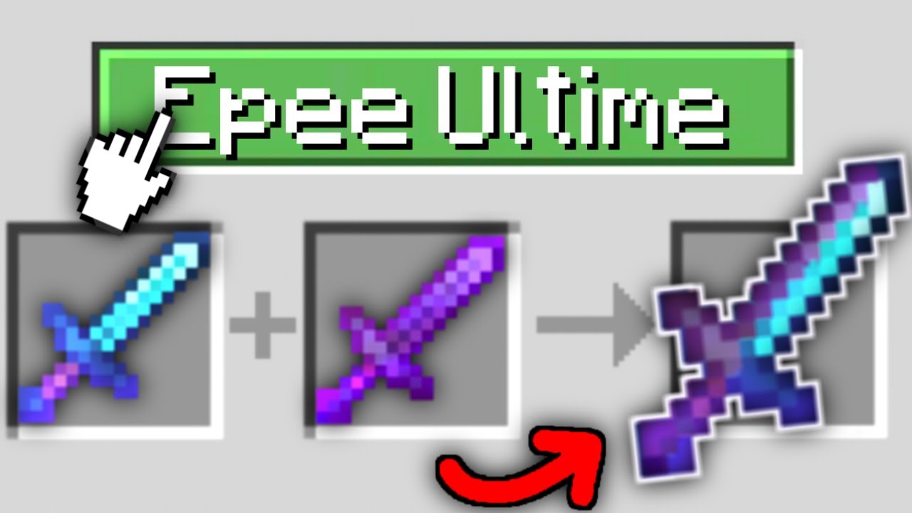 Je peux fusionner tous les items sur Minecraft! - YouTube