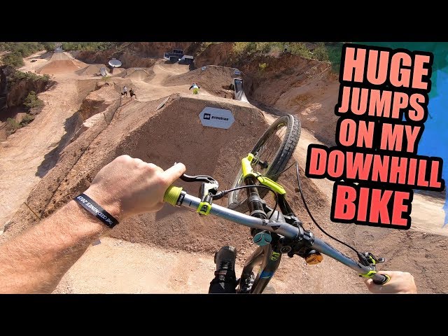 Insane Mountain Bike Jump
