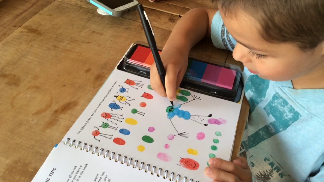 Usborne Fingerprint Activities YouTube Usborne Fingerprint Activities YouTube