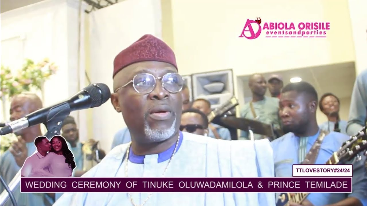 ADEWALE AYUBA PERFORMANCE AT THE WEDDING CEREMONY OF TINUKE ...