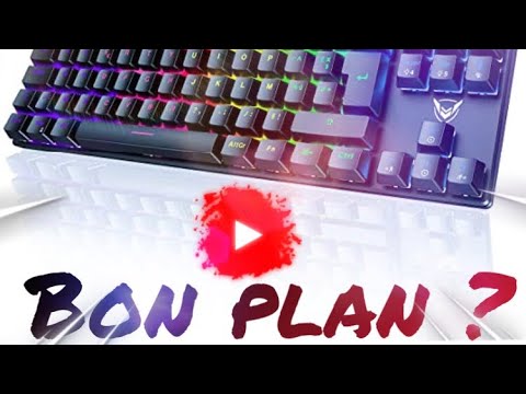 Unboxing de mon clavier Pictek TKL 40€ - YouTube