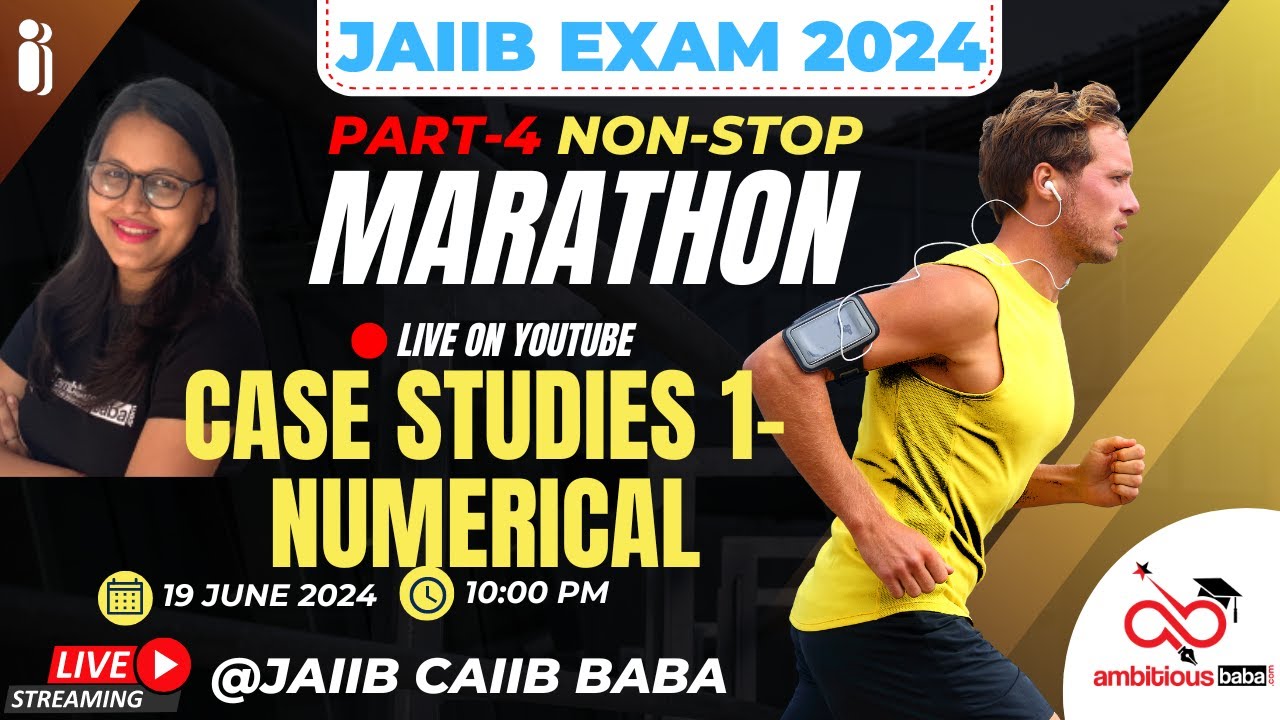 AFM CASD STUDIES - NUMERICALS || JAIIB JUNE 2024 || | JAIIB Preparation| Ambitious Baba - YouTube