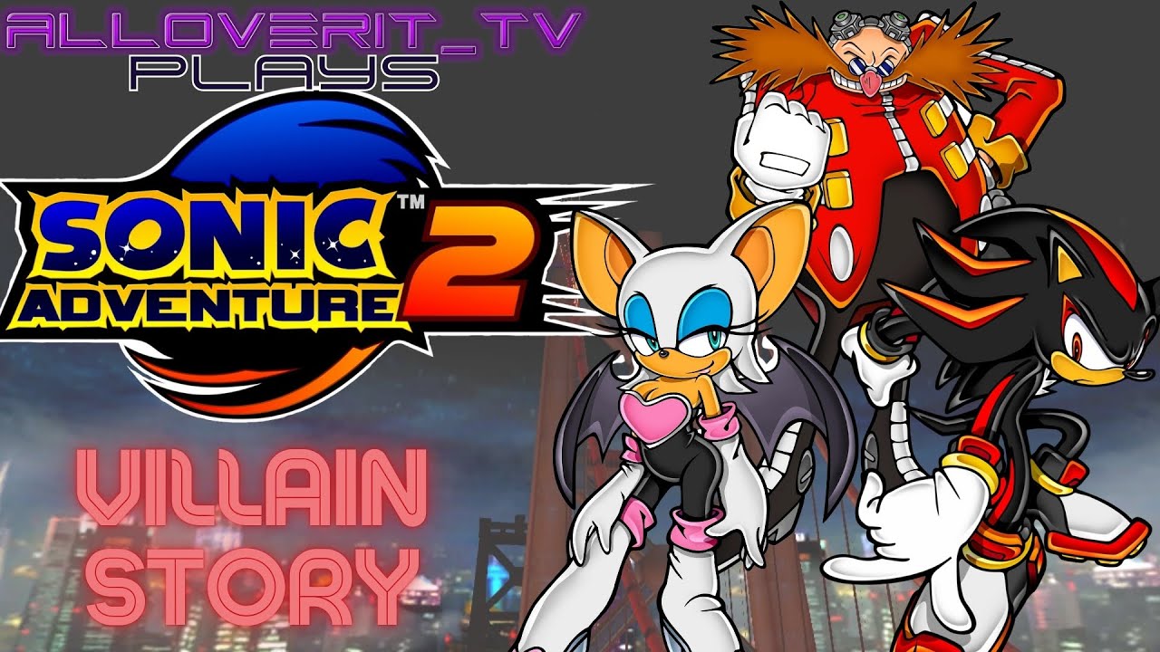 AOTV Plays Sonic Adventure 2 Part 2 - Dark Chapter - YouTube
