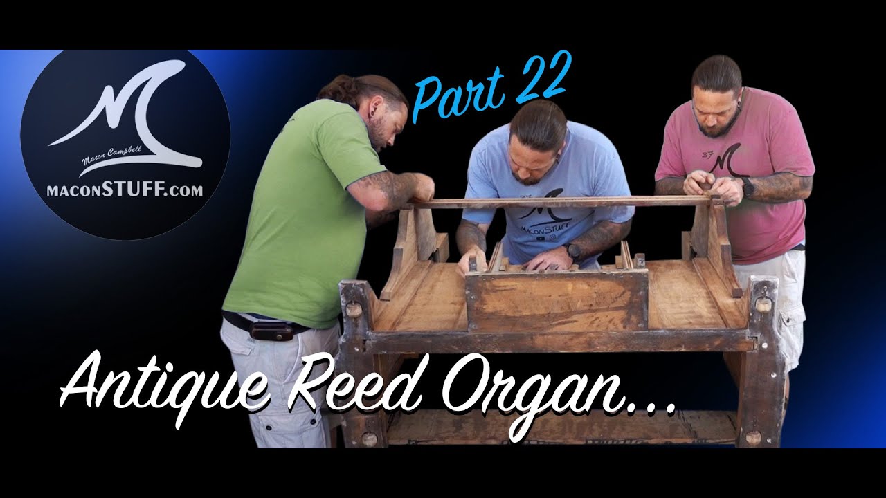 Reed Organ Restoration - Part 22 - Sanding and Applying Finish - YouTube