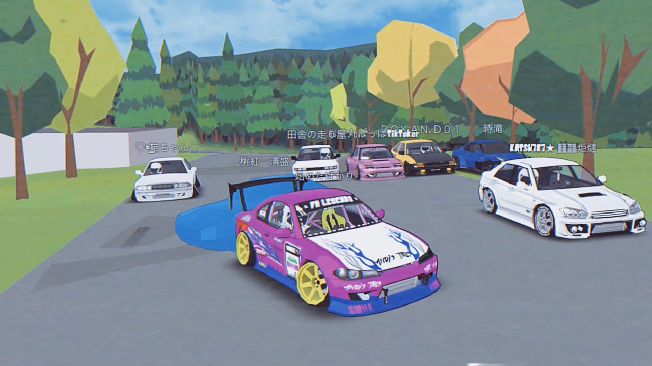 【FR Legends】Car meet🚗♪Rock with you - YouTube