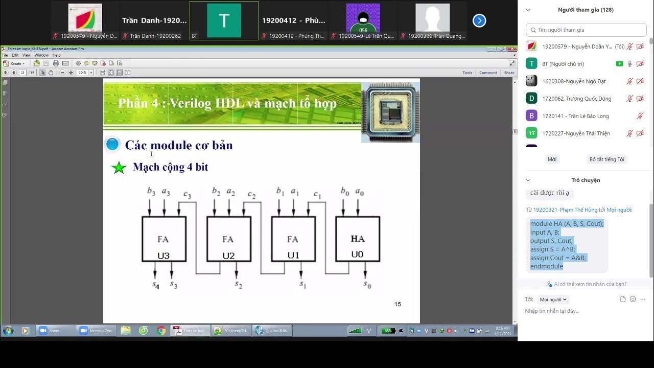 Programmable Logic Design - 2021.11.04 - Session 6 - YouTube