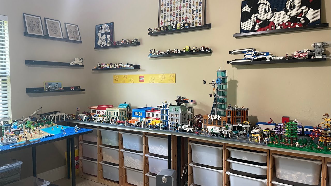 LEGO ROOM TOUR! 1,000 SUBSCRIBER VIDEO!!!!!! - YouTube