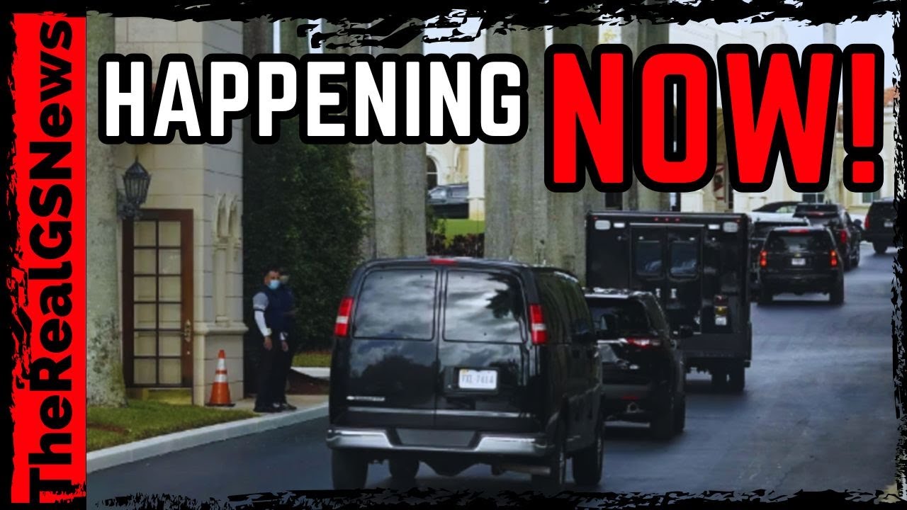 BREAKING!! Two Ambulances & Vans Full Of Secret Service Agents Just ...