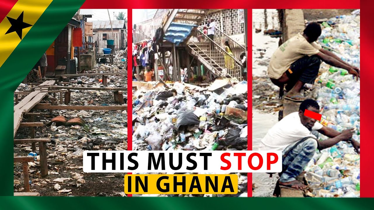 African Americans Unhappy About The Dirty Street of Ghana - YouTube