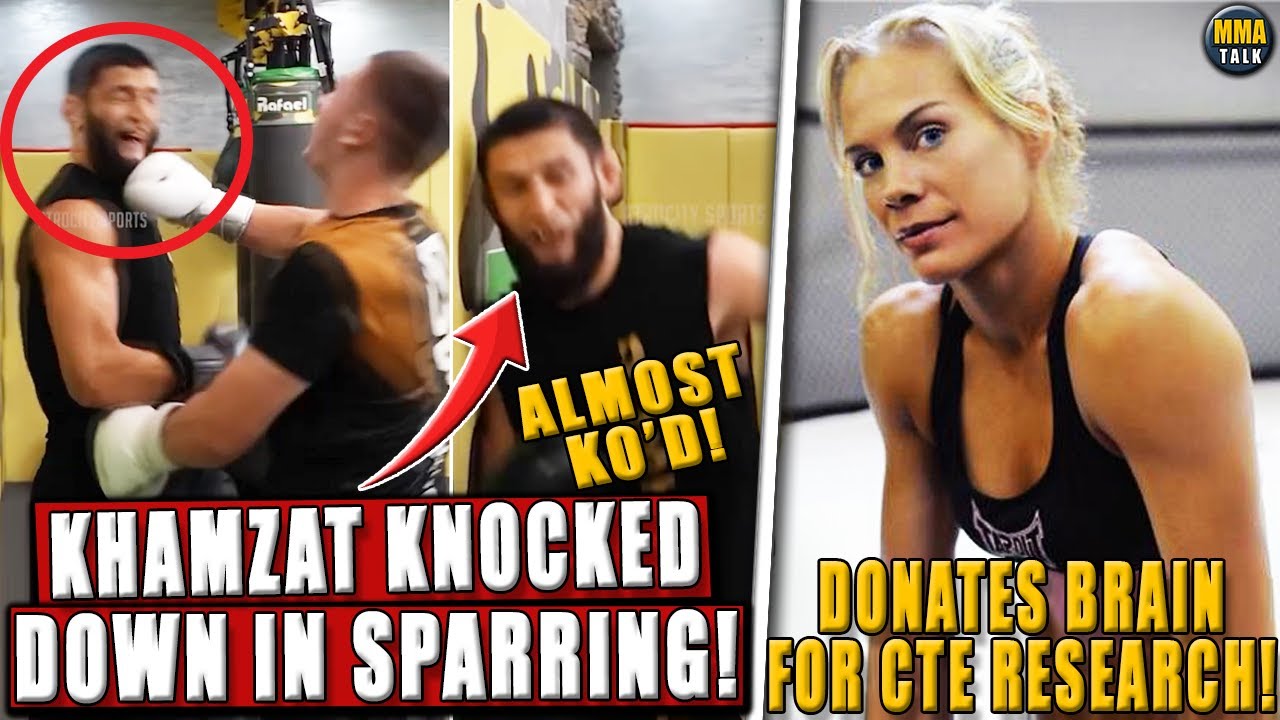 Khamzat Chimaev KNOCKED DOWN during sparring + FOOTAGE! UFC fighter to ...
