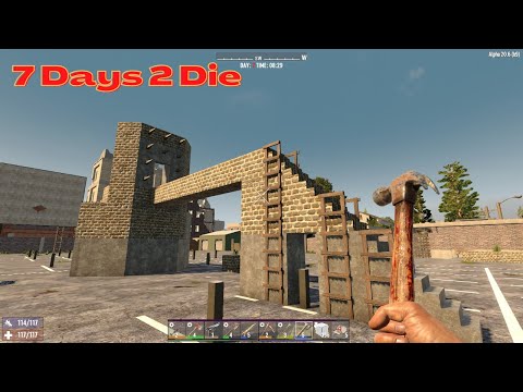 7 Days 2 Die (E-7) First horde night - YouTube