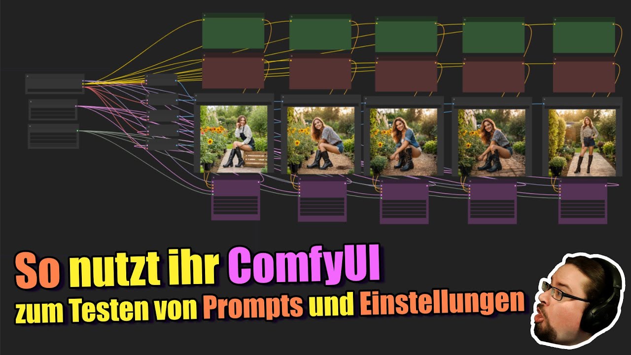 So nutzt ihr ComfyUI zum Testen von Prompts und Einstellungen - YouTube