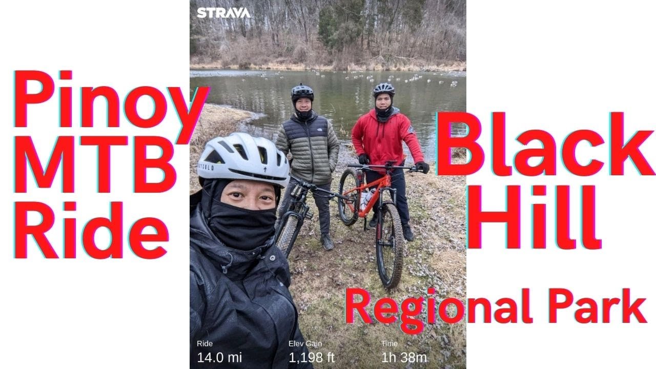 32 Degree Pinoy MTB Ride at Black Hill Regional Park - YouTube
