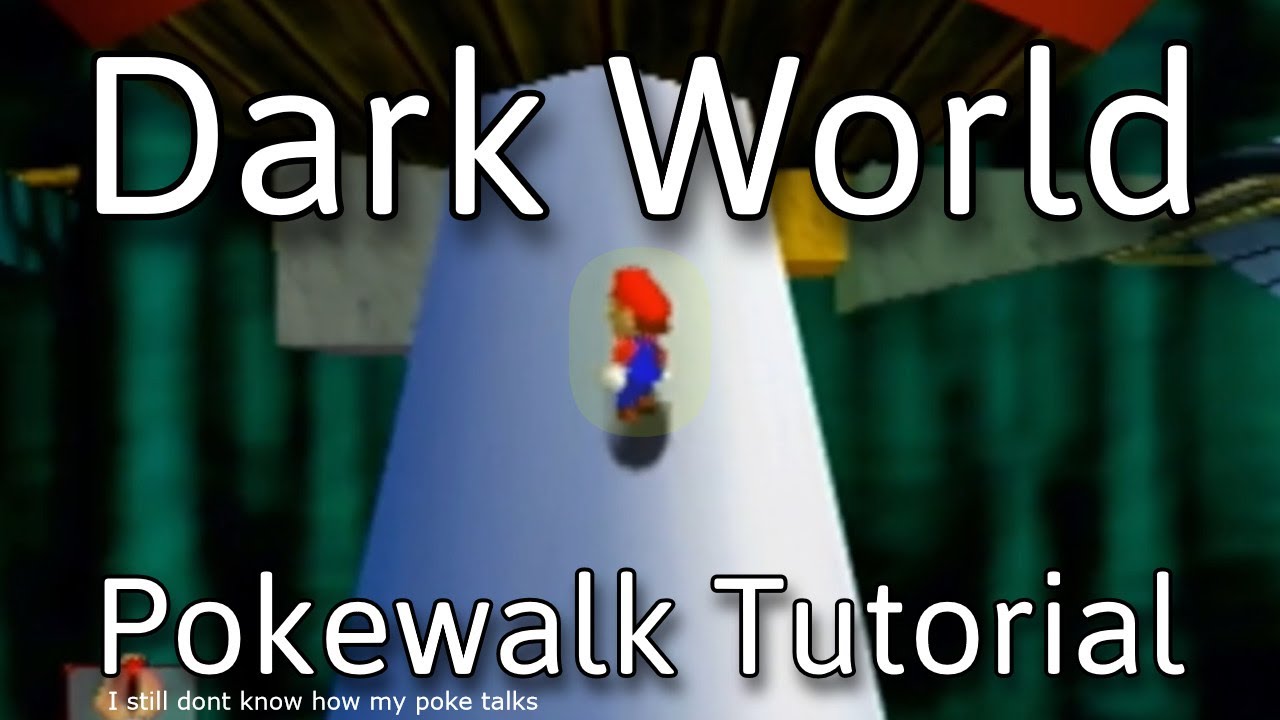 [SM64] How to do Pokewalk in Dark World - YouTube