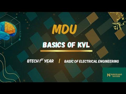 lec-1 basics of KVL| Pyq problem solved| Mesh Analysis - YouTube