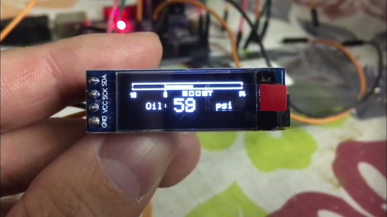 Arduino Integrated Boost Gauge & Oil Pressure Gauge - Prototype #1 Mock UI - YouTube