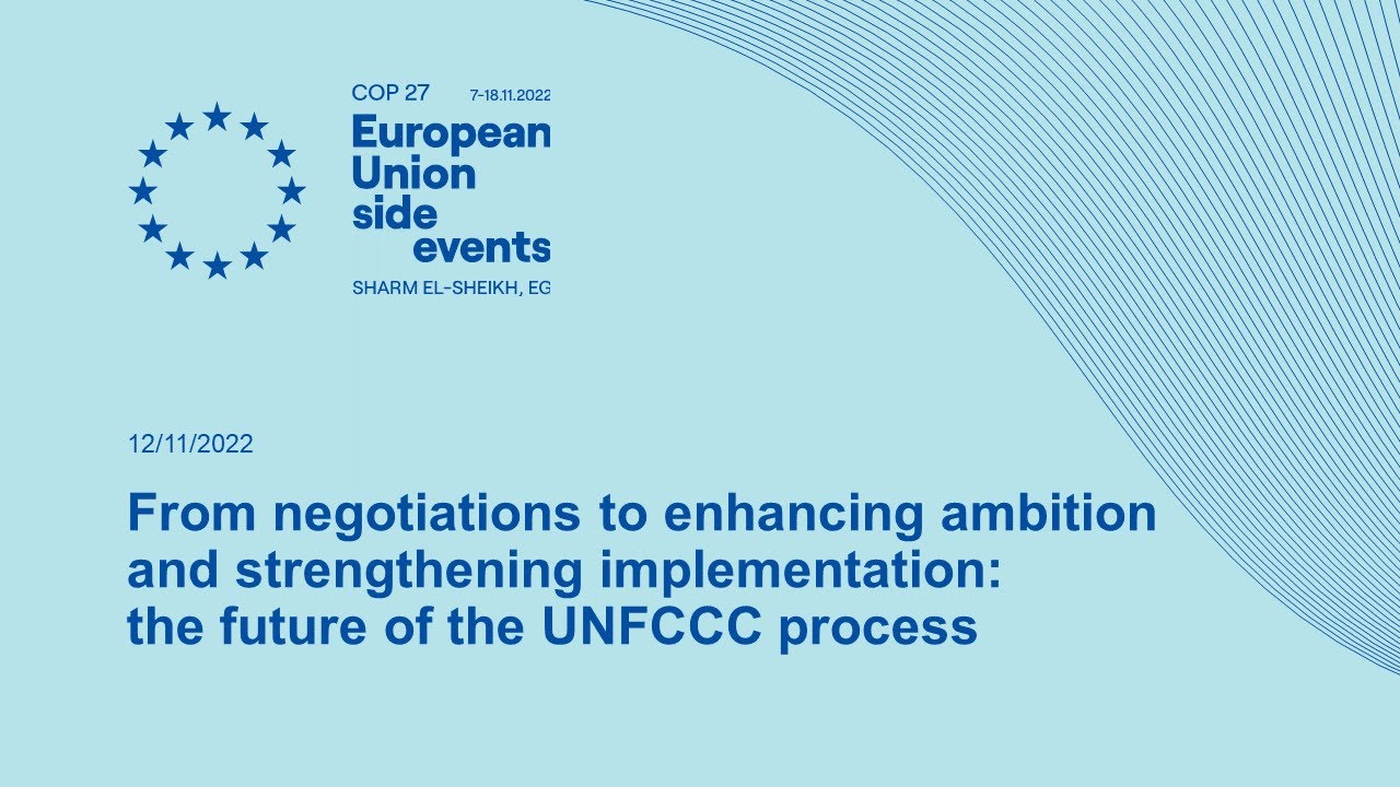 From negotiations to enhancing ambition and strengthening ...