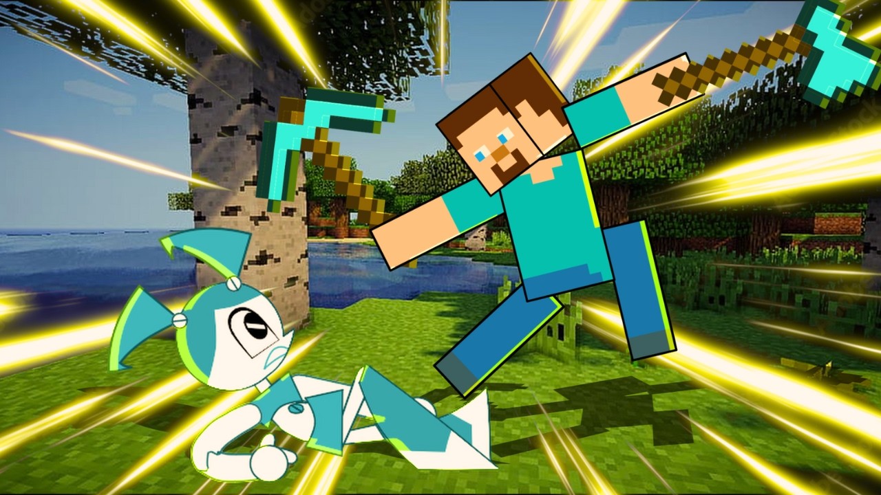 Jenny Wakeman VS Steve minecraft WHO WILL WIN 1 - YouTube