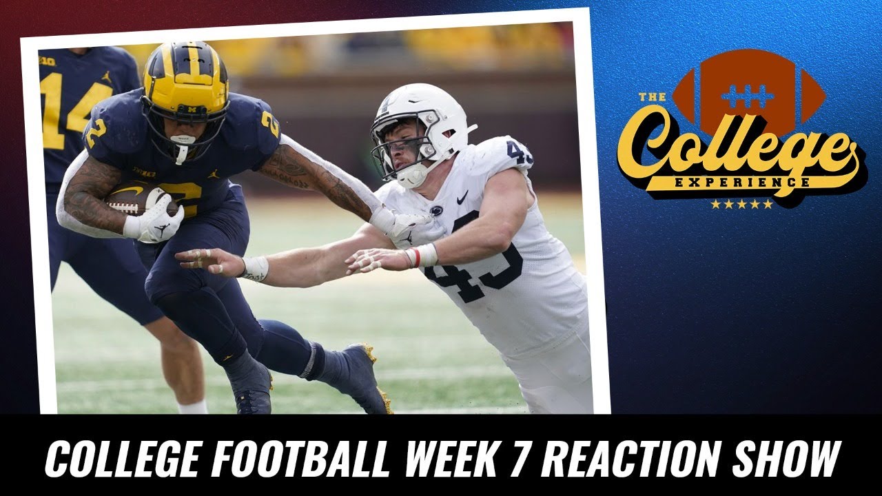 College Football Week 7 Reaction Show | The College Football Experience ...