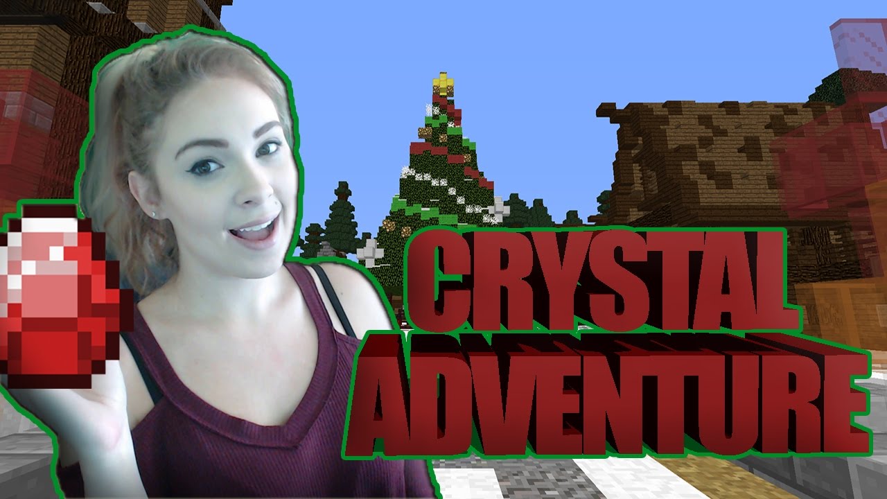 Minecraft: CRYSTAL ADVENTURE MINI GAME/ADVENTURE MAP ~ Dec. 11th ...
