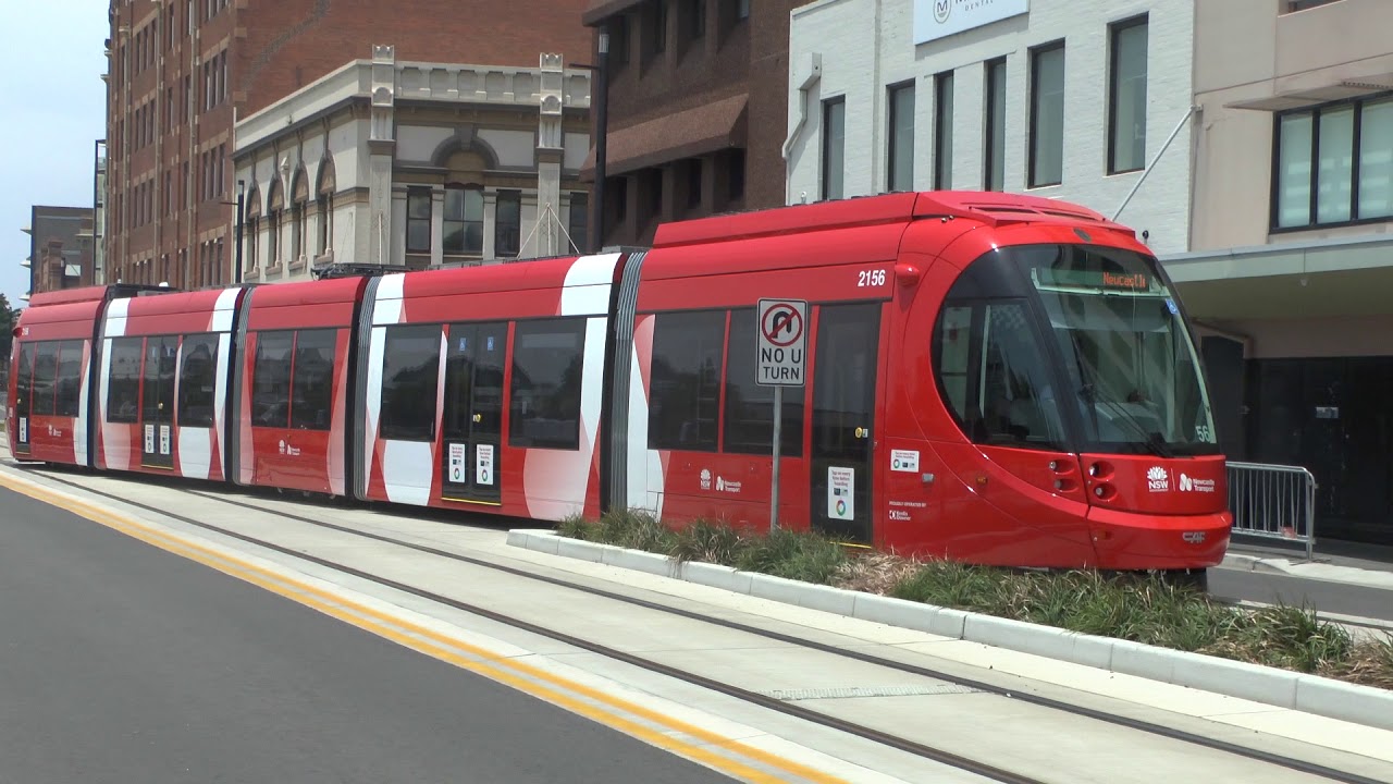 Newcastle Tramway Queens Wharf Turnback - YouTube
