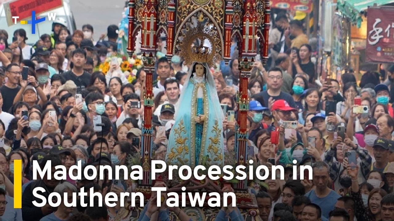 Thousands Gather for Madonna Procession Around Taiwan's Oldest Catholic ...
