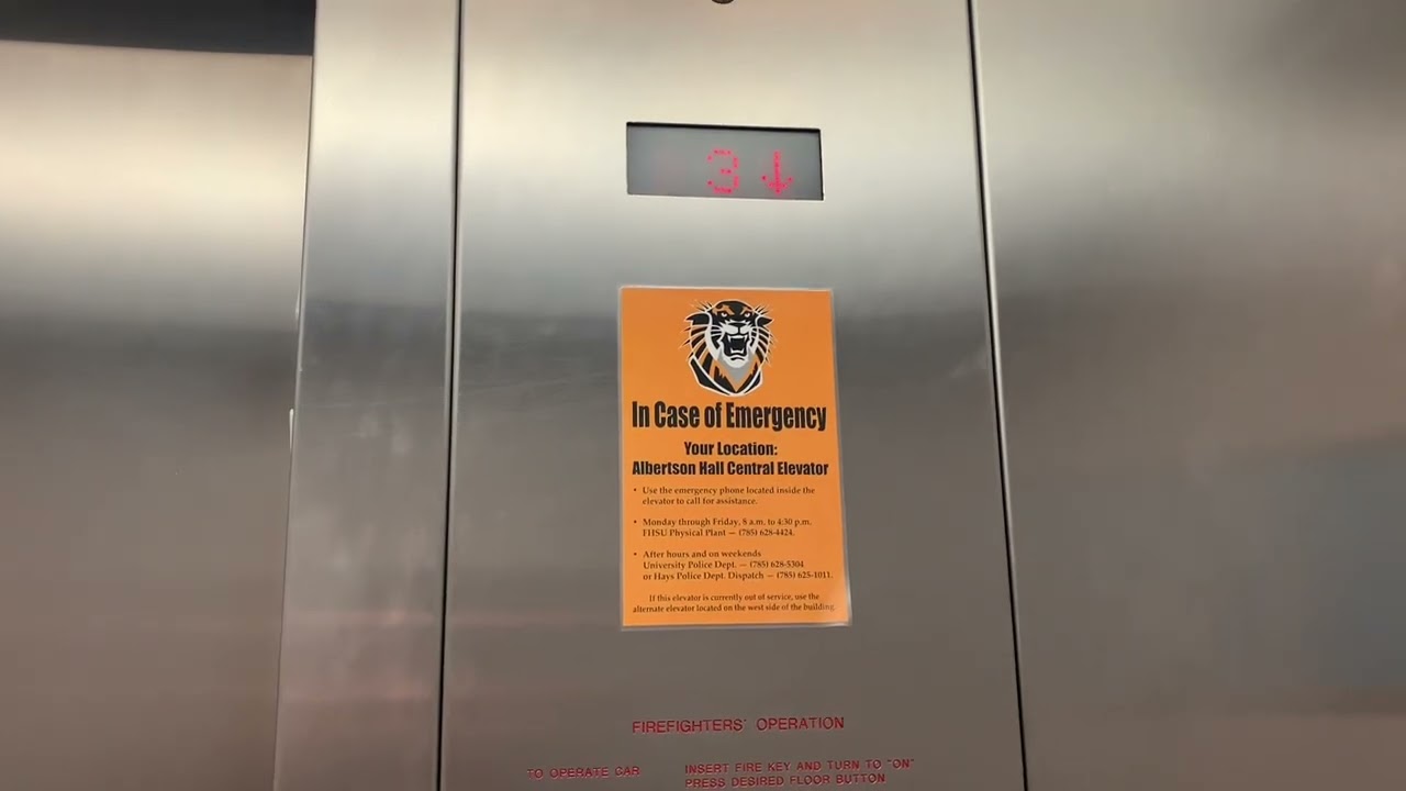 Montgomery KONE Hydraulic Central Elevator at Albertson Hall, FHSU ...