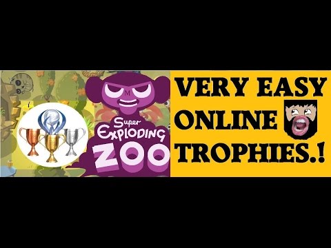 Super Exploding zoo - Very Easy Online Trophies - YouTube