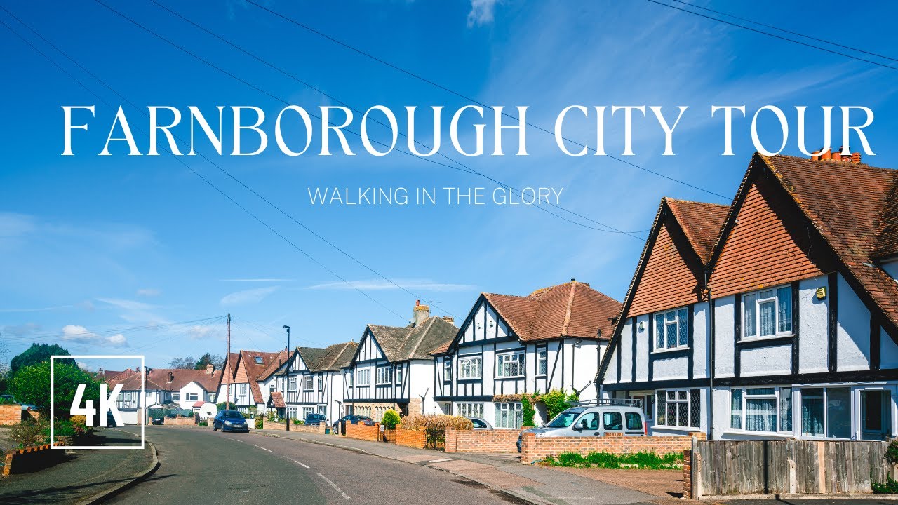 Walking Tour Farnborough Town Centre | Town In England London | Walk ...
