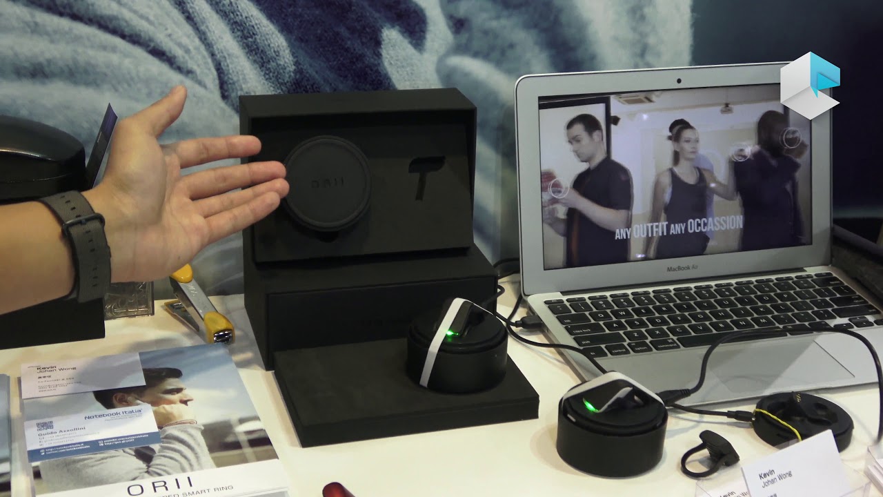 Origami Labs ORII first smart ring with bone conduction call - YouTube