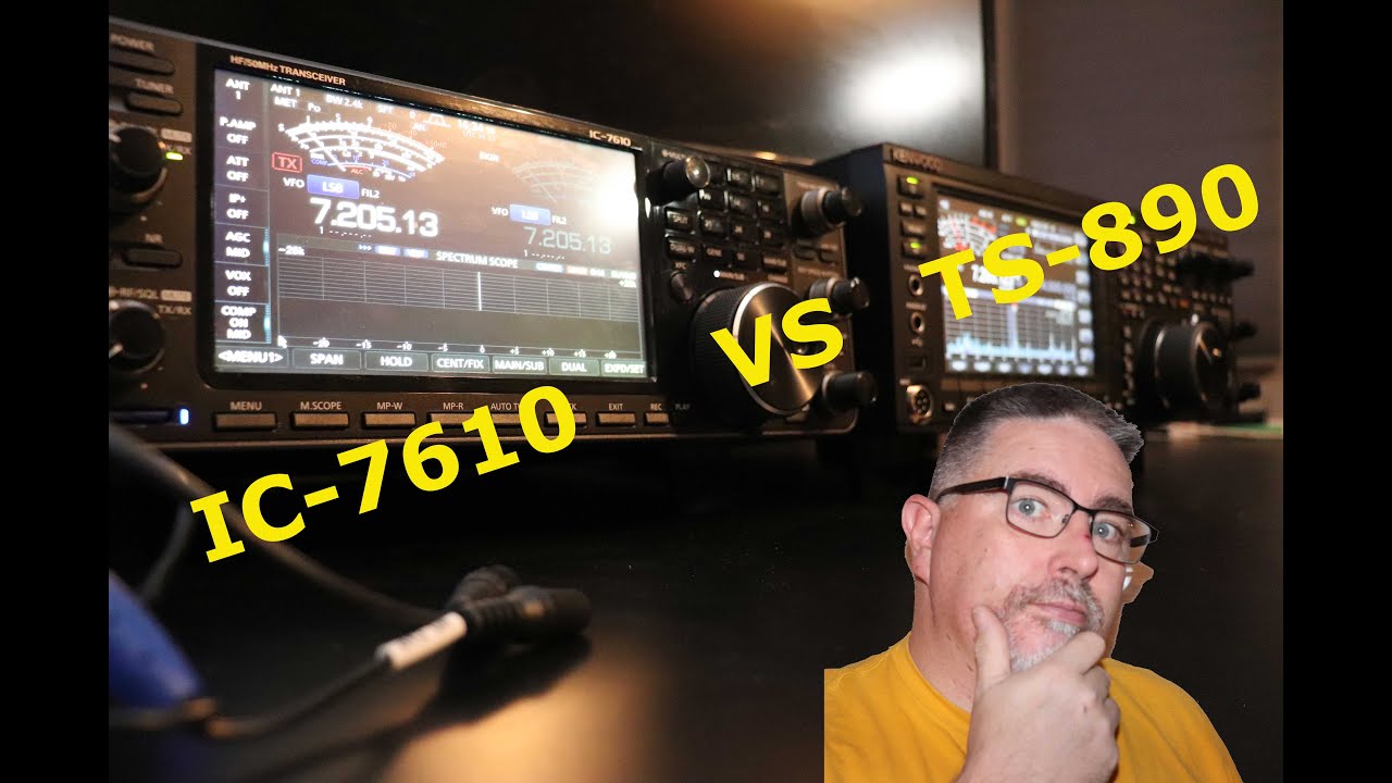 TS-890 VS IC-7610 First Impressions - YouTube