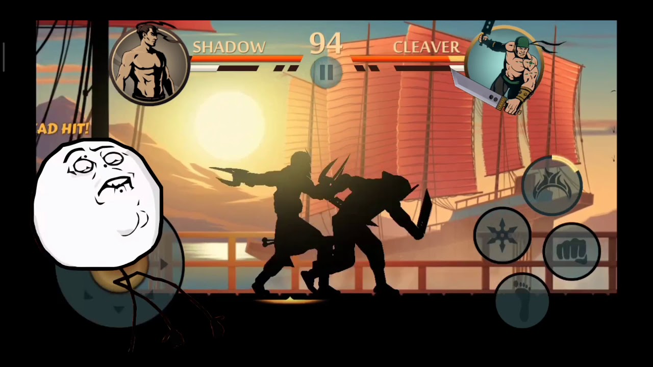 Funny moments Shadow fight 2 - YouTube