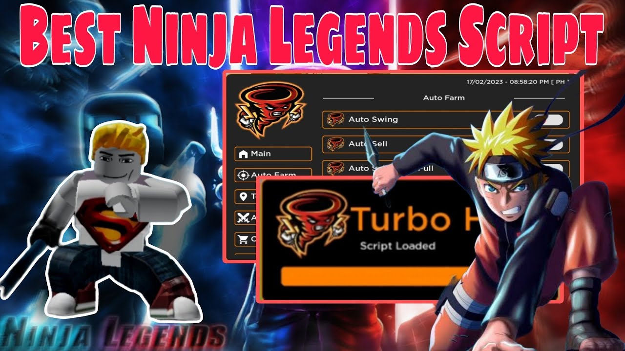 [NEW] Best OP Ninja Legends Script | Mobile•PC | Hydrogen•Fluxus - YouTube