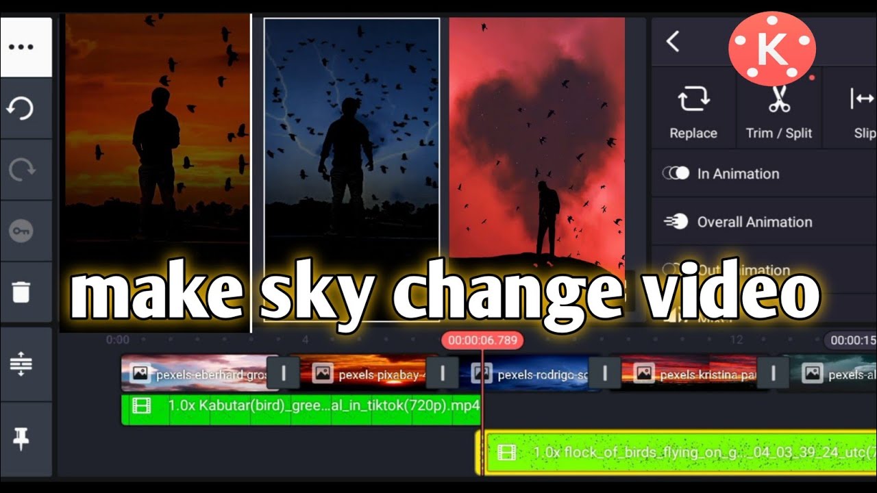 Sky change video editing kinemaster !! Trending sky change video ...