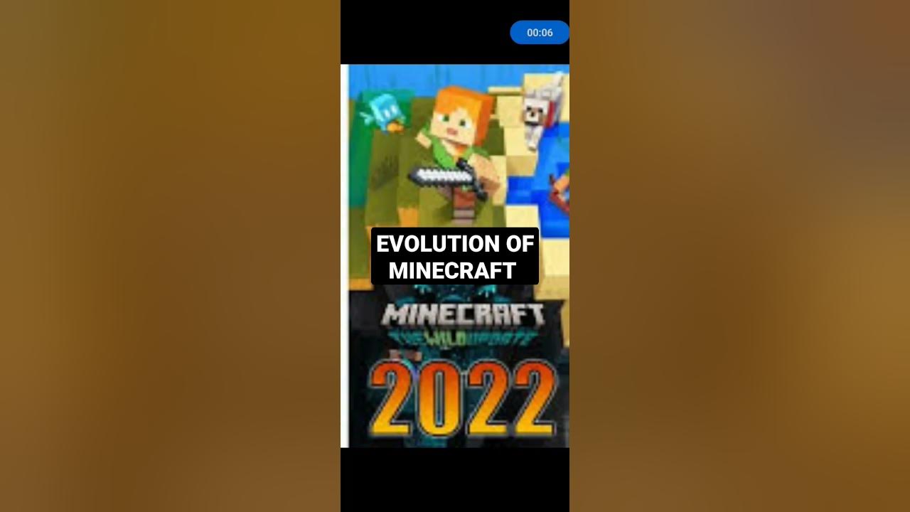 EVOLUTION OF MINECRAFT| MINECRAFT ALL VERSIONS HISTORY| HISTORY OF ...
