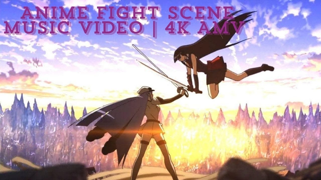 Neon Skies: Waves of Light and Sound | Anime Fight Scene 4k Music Video ...