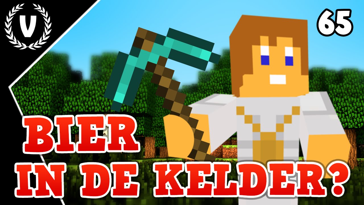 "BIER in de KELDER?" - Minecraft Survival - Aflevering 65 - YouTube