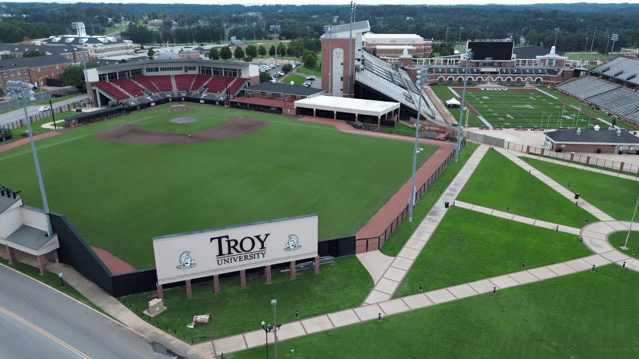 Troy University Campus Tour 2025 | Stunning Drone Views + Student Life ...