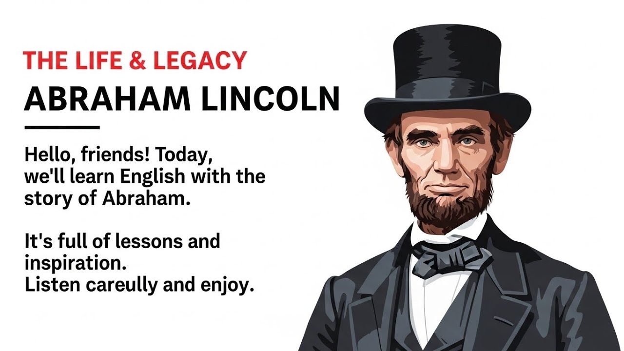 The Story of Abraham Lincoln 🔥 | Learn English Through Story (Level 2 ...