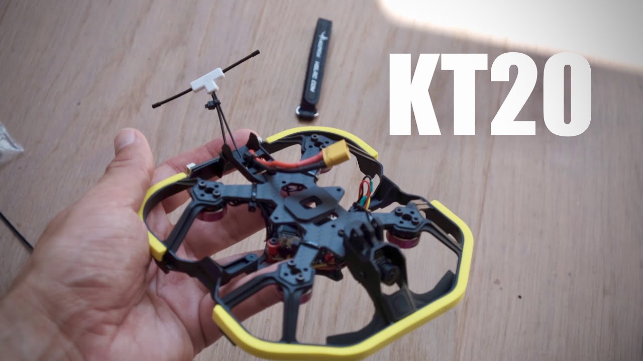 HGLRC KT20 cinewhoop - YouTube