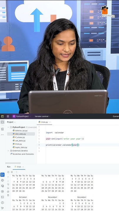 How to Create a Calendar in #python | Guide for Beginners | #2025 #tipsandtricks #trend # ...