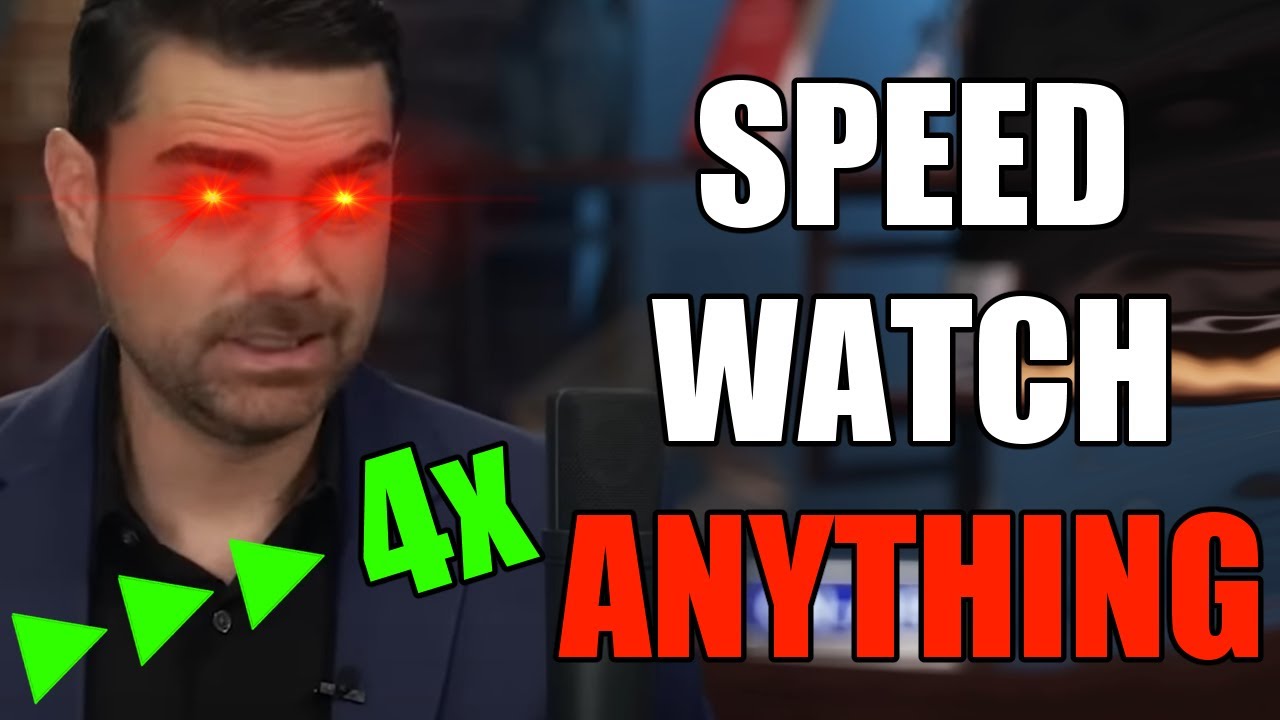 Why and How I Speed Watch Everything! - YouTube
