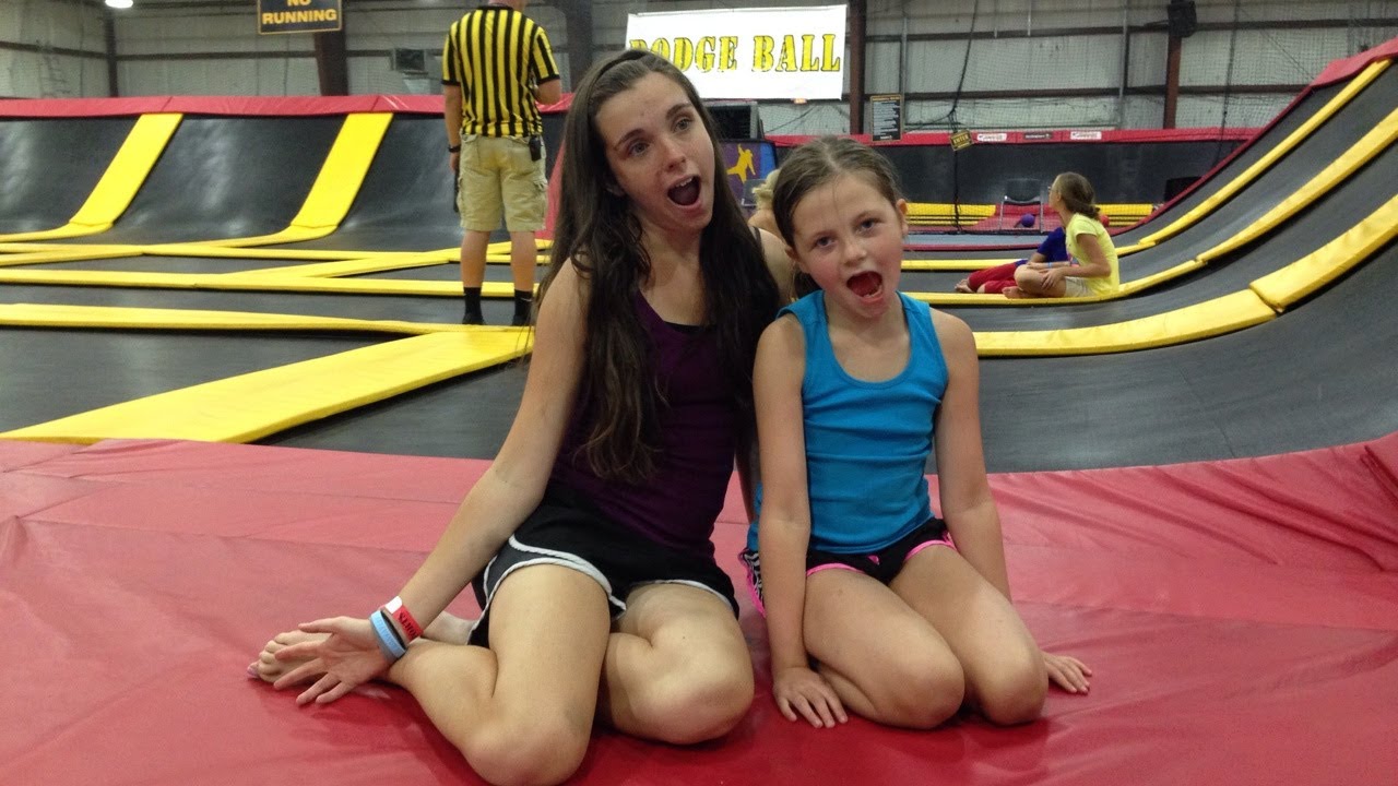 Trampoline Park with Bethany G - YouTube