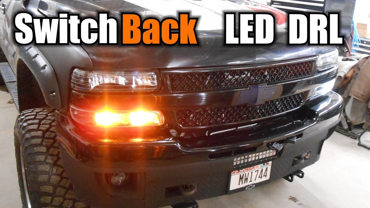 Project Midnight Gets Switchback LED DRL - YouTube