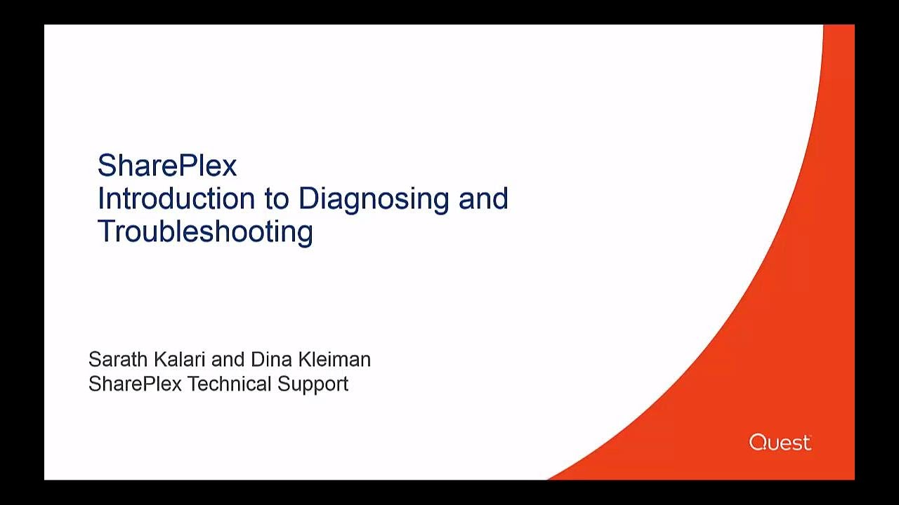 VIDEO - How to do basic troubleshooting with SharePlex - YouTube