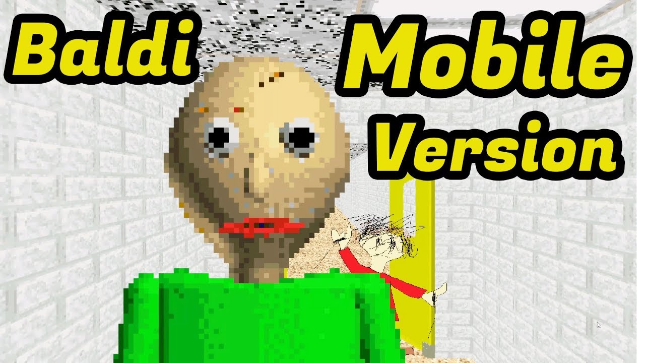 Baldi's Basics Mobile Version (Android Game) - YouTube